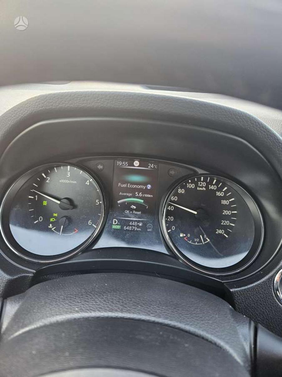 Black Nissan X-Trail 2019 in Kaunas, with an engine capacity of 2.00 L and mileage of 65 thousand km for 21990 €, photo 19 on AUTOMOTO.COM.LV