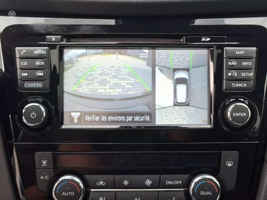 Black Nissan X-Trail 2019 in Siauliai, with an engine capacity of 1.60 L and mileage of 153 thousand km for 12400 €, photo 15 on AUTOMOTO.COM.LV