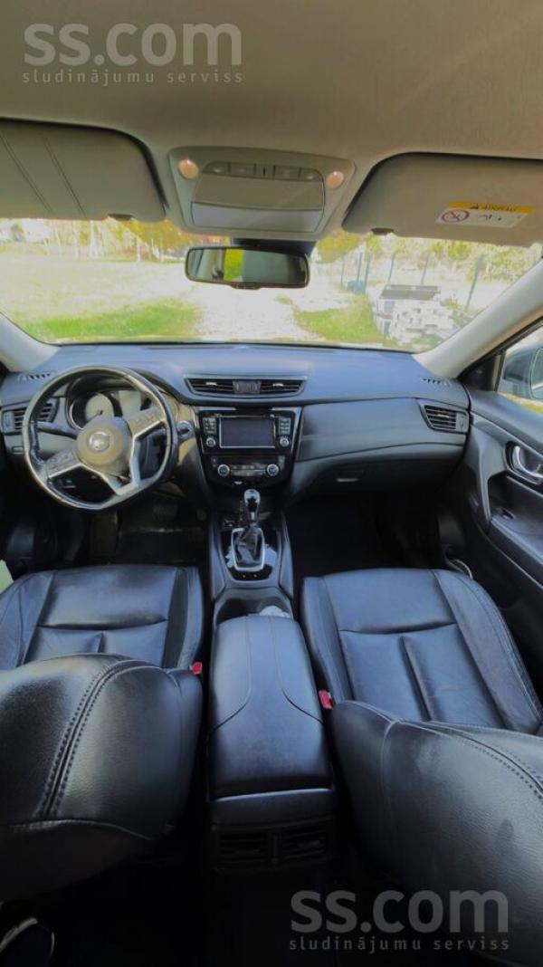 Black Nissan X-Trail 2019 in Riga, with an engine capacity of 2.00 L and mileage of 126 thousand km for 14800 €, photo 9 on AUTOMOTO.COM.LV