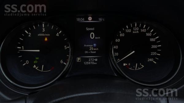 Black Nissan X-Trail 2019 in Riga, with an engine capacity of 2.00 L and mileage of 126 thousand km for 14800 €, photo 11 on AUTOMOTO.COM.LV