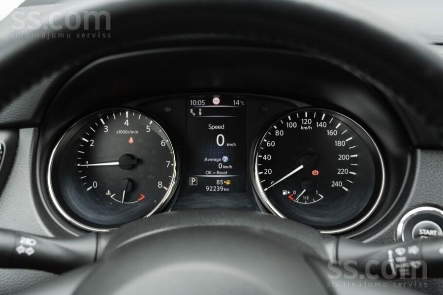 Black Nissan X-Trail 2020 in Riga, with an engine capacity of 1.30 L and mileage of 92 thousand km for 15700 €, photo 11 on AUTOMOTO.COM.LV