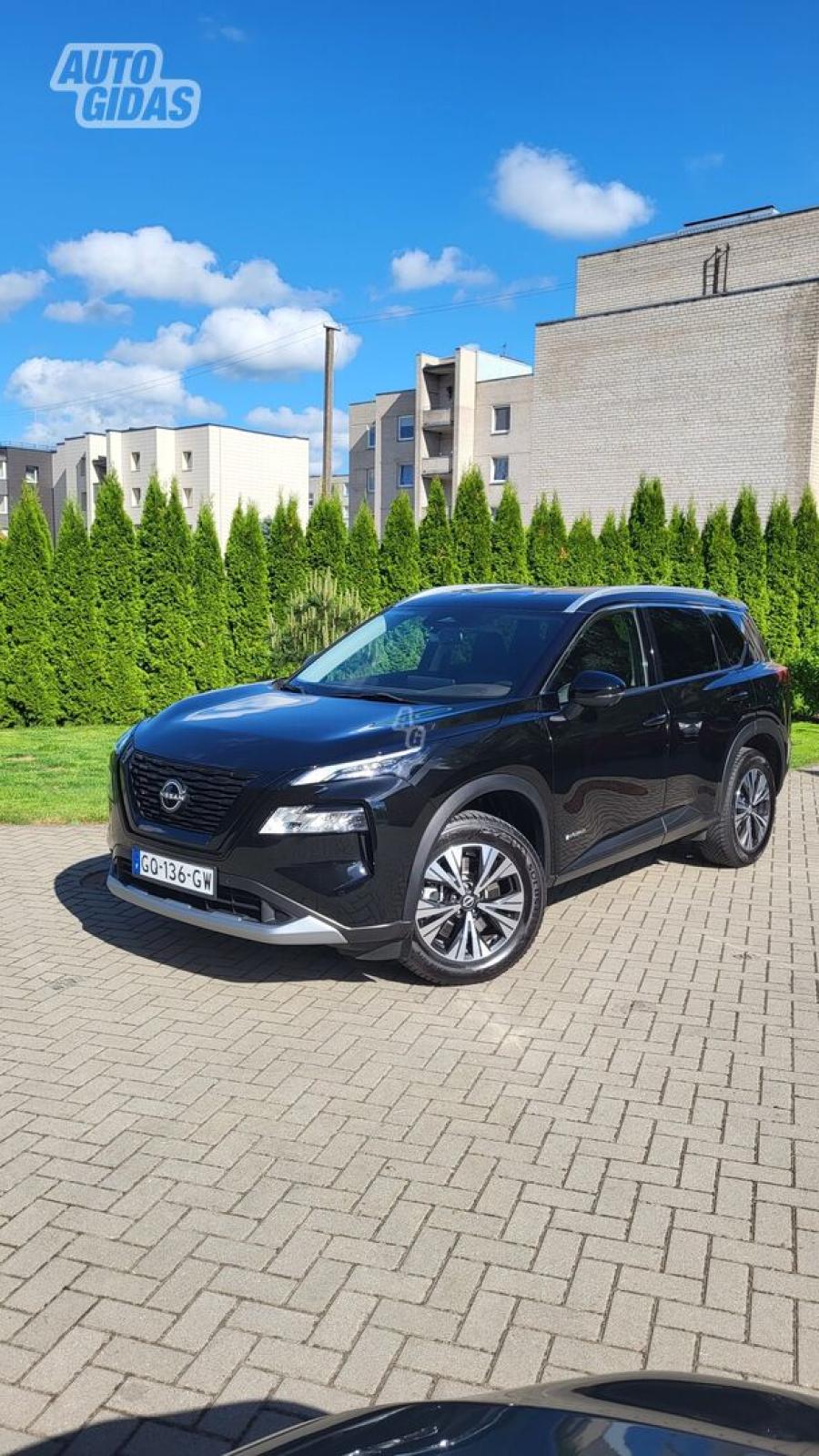 Black Nissan X-Trail 2023 in Plunge, with an engine capacity of 1.50 L and mileage of 103 thousand km for 23200 €, photo 1 on AUTOMOTO.COM.LV