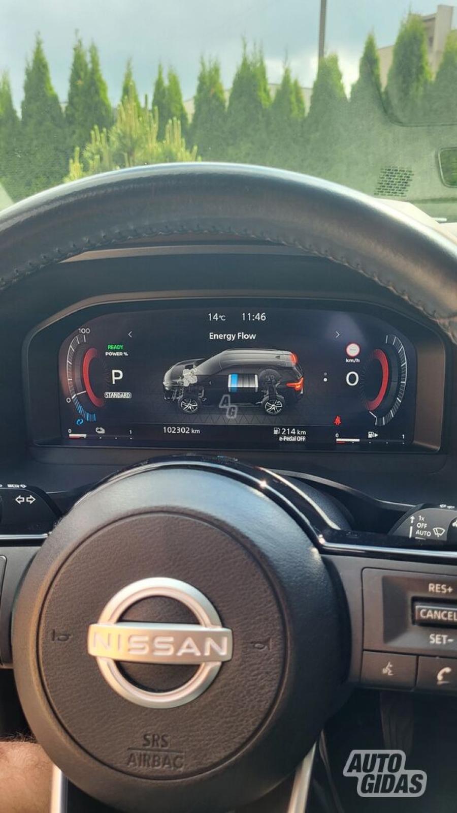 Black Nissan X-Trail 2023 in Plunge, with an engine capacity of 1.50 L and mileage of 103 thousand km for 23200 €, photo 26 on AUTOMOTO.COM.LV