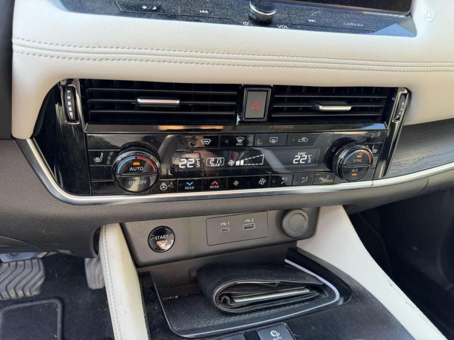 Melns Nissan X-Trail 2023 Tauragė, ar dzinēja tilpumu 1.50 L un nobraukumu 136 tūkst. km par 26300 €, foto 16 vietnē AUTOMOTO.COM.LV