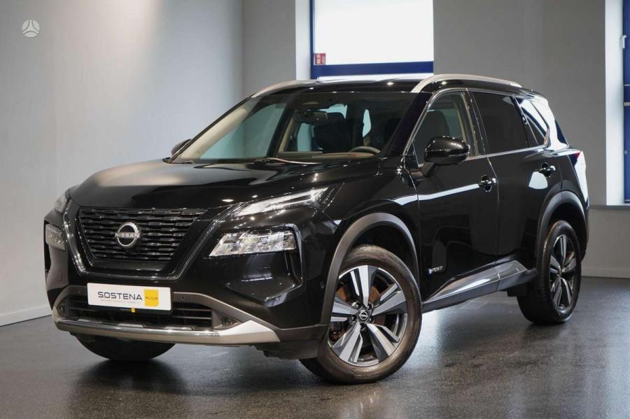 Melns Nissan X-Trail 2023 Viļņa, ar dzinēja tilpumu 1.50 L un nobraukumu 52 tūkst. km par 32900 €, foto 1 vietnē AUTOMOTO.COM.LV