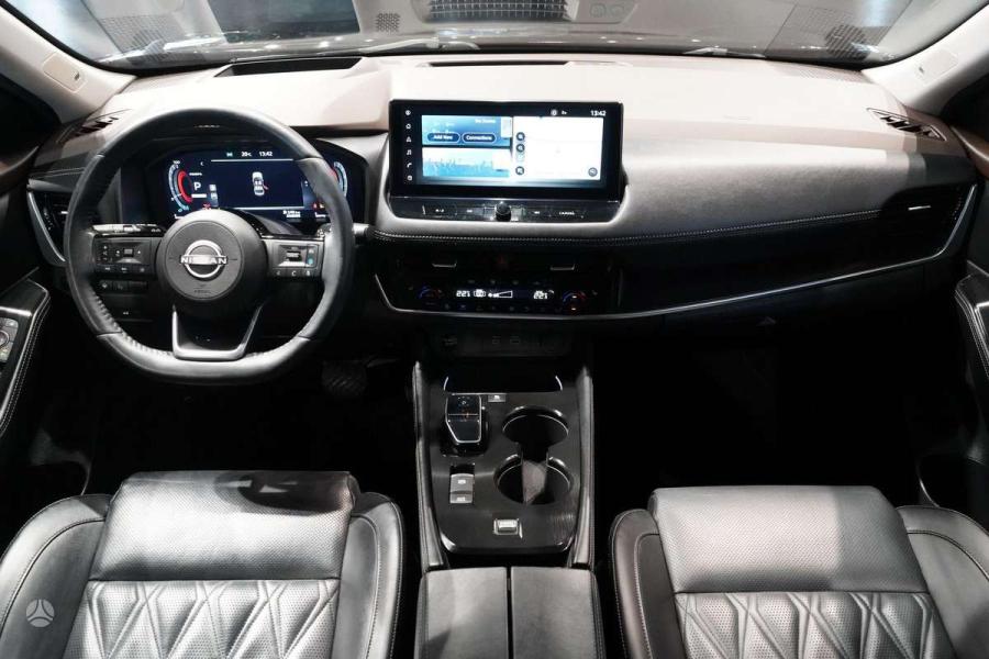 Melns Nissan X-Trail 2023 Viļņa, ar dzinēja tilpumu 1.50 L un nobraukumu 52 tūkst. km par 32900 €, foto 10 vietnē AUTOMOTO.COM.LV