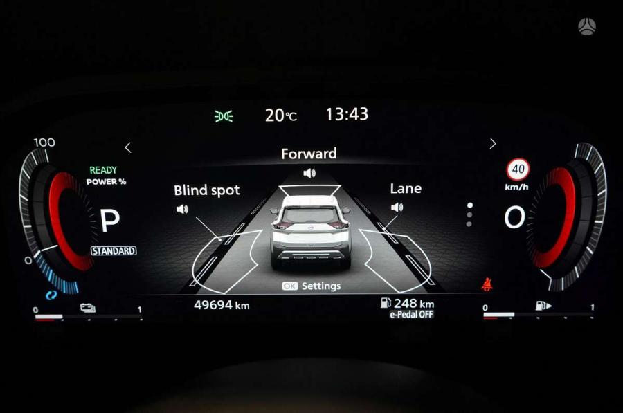 Melns Nissan X-Trail 2023 Viļņa, ar dzinēja tilpumu 1.50 L un nobraukumu 52 tūkst. km par 32900 €, foto 28 vietnē AUTOMOTO.COM.LV