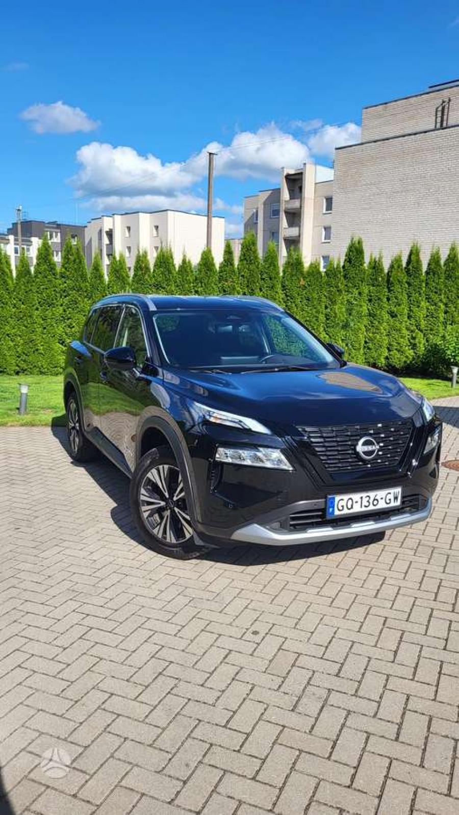 Melns Nissan X-Trail 2023 Plungė, ar dzinēja tilpumu 1.50 L un nobraukumu 104 tūkst. km par 24600 €, foto 3 vietnē AUTOMOTO.COM.LV