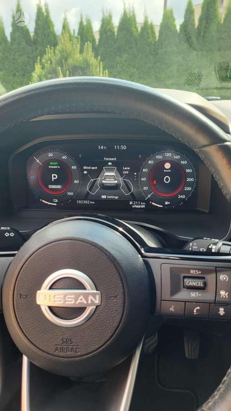 Melns Nissan X-Trail 2023 Plungė, ar dzinēja tilpumu 1.50 L un nobraukumu 104 tūkst. km par 24600 €, foto 31 vietnē AUTOMOTO.COM.LV
