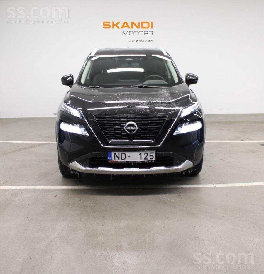 Melns Nissan X-Trail 2024 Rīga, ar dzinēja tilpumu 1.50 L un nobraukumu 69 tūkst. km par 33990 €, foto 2 vietnē AUTOMOTO.COM.LV