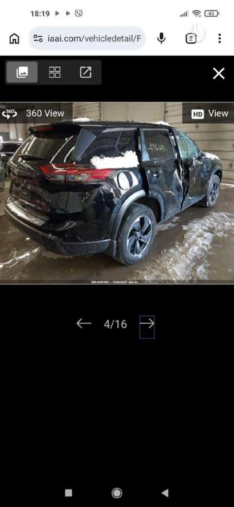 Black Nissan X-Trail 2024 in Radviliskis, with an engine capacity of 1.50 L and mileage of 24 thousand km for 16900 €, photo 9 on AUTOMOTO.COM.LV