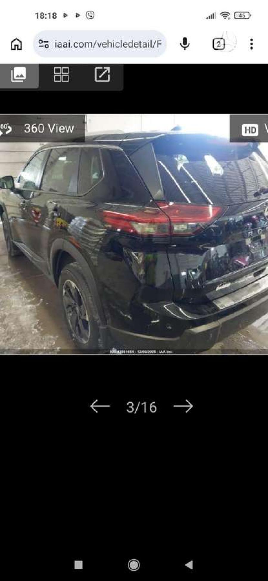 Black Nissan X-Trail 2024 in Radviliskis, with an engine capacity of 1.50 L and mileage of 24 thousand km for 16900 €, photo 11 on AUTOMOTO.COM.LV