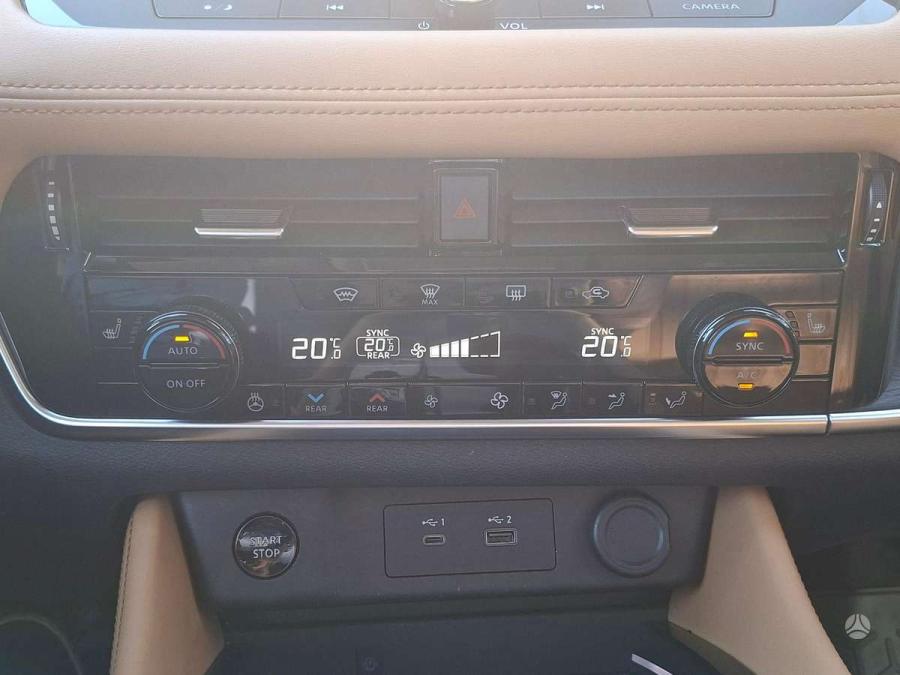 Melns Nissan X-Trail 2024 Viļņa, ar dzinēja tilpumu 1.50 L un nobraukumu 102 tūkst. km par 30500 €, foto 13 vietnē AUTOMOTO.COM.LV