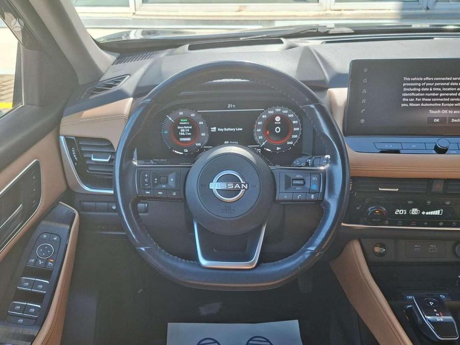Melns Nissan X-Trail 2024 Viļņa, ar dzinēja tilpumu 1.50 L un nobraukumu 102 tūkst. km par 30500 €, foto 24 vietnē AUTOMOTO.COM.LV