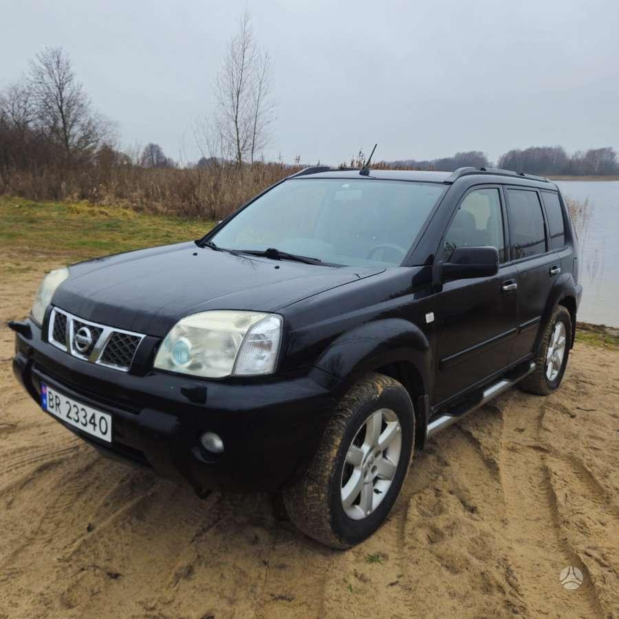 Black Nissan X-Trail 2005 in Marijampole, with an engine capacity of 2.20 L and mileage of 305 thousand km for 2050 €, photo 1 on AUTOMOTO.COM.LV