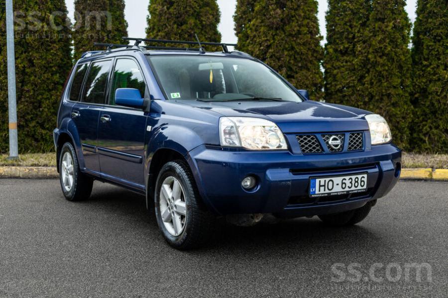 Blue Nissan X-Trail 2004 in Jelgava, with an engine capacity of 2.20 L and mileage of 245 thousand km for 1500 €, photo 1 on AUTOMOTO.COM.LV