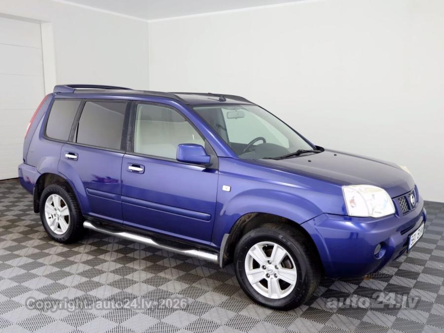 Blue Nissan X-Trail 2004 in Tallinn, with an engine capacity of 2.50 L and mileage of 205 thousand km for 1499 €, photo 1 on AUTOMOTO.COM.LV
