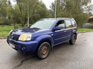 Blue Nissan X-Trail 2005 in Riga, with an engine capacity of 2.20 L and mileage of 431 thousand km for 850 €, photo  on AUTOMOTO.COM.LV