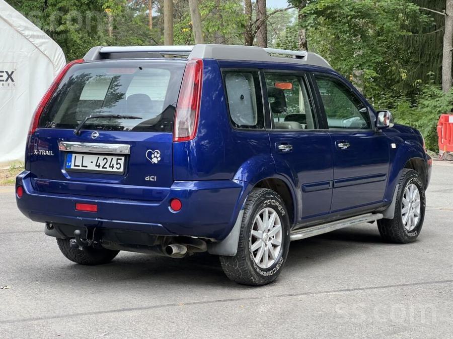 Zils Nissan X-Trail 2006 Rīga, ar dzinēja tilpumu 2.20 L un nobraukumu 394 tūkst. km par 2750 €, foto 3 vietnē AUTOMOTO.COM.LV