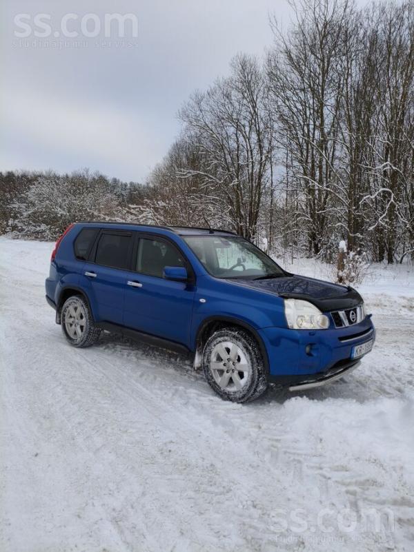 Zils Nissan X-Trail 2008 Madona, ar dzinēja tilpumu 2.00 L un nobraukumu 214 tūkst. km par 8900 €, foto 3 vietnē AUTOMOTO.COM.LV
