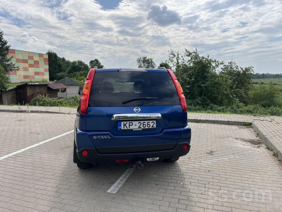 Blue Nissan X-Trail 2008 in Riga, with an engine capacity of 2.00 L and mileage of 274 thousand km for 3500 €, photo 7 on AUTOMOTO.COM.LV