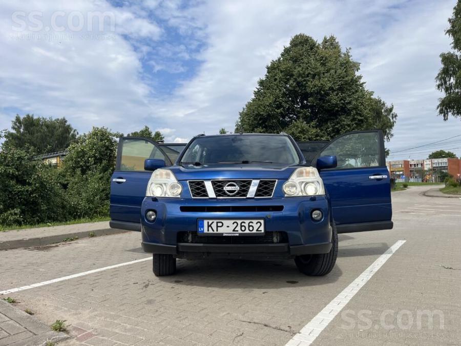 Blue Nissan X-Trail 2008 in Riga, with an engine capacity of 2.00 L and mileage of 274 thousand km for 3500 €, photo 13 on AUTOMOTO.COM.LV