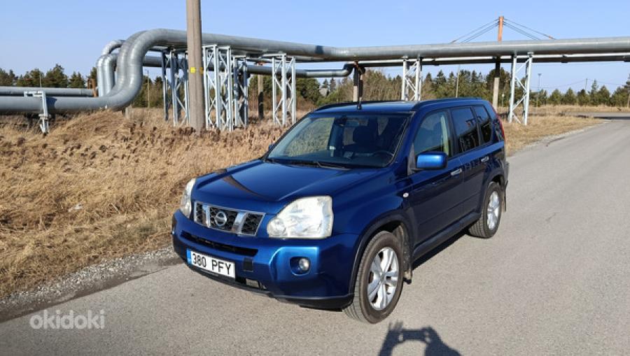 Zils Nissan X-Trail 2009 Tallina, ar dzinēja tilpumu 2.00 L un nobraukumu 235 tūkst. km par 4000 €, foto 1 vietnē AUTOMOTO.COM.LV