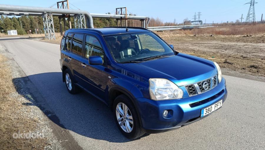 Zils Nissan X-Trail 2009 Tallina, ar dzinēja tilpumu 2.00 L un nobraukumu 235 tūkst. km par 4000 €, foto 3 vietnē AUTOMOTO.COM.LV