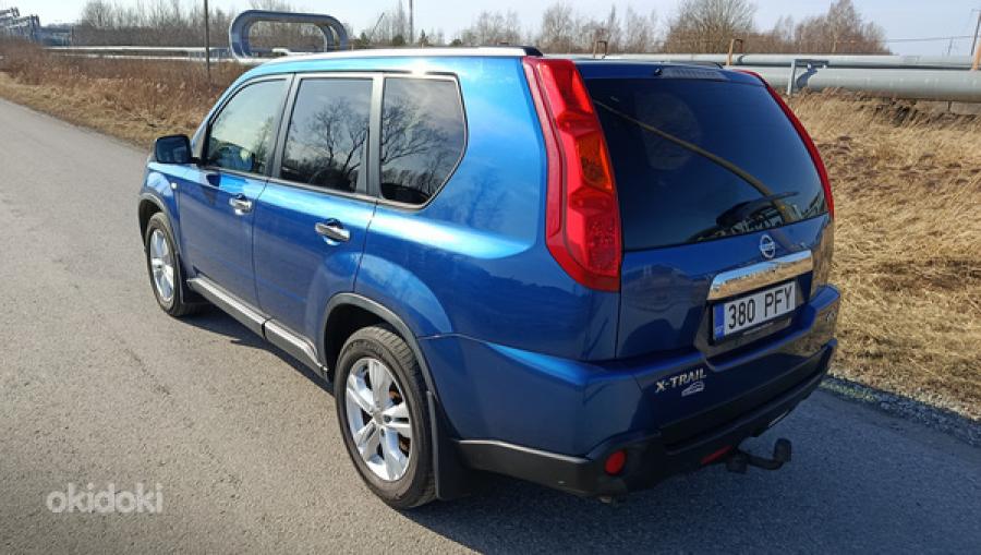 Zils Nissan X-Trail 2009 Tallina, ar dzinēja tilpumu 2.00 L un nobraukumu 235 tūkst. km par 4000 €, foto 4 vietnē AUTOMOTO.COM.LV