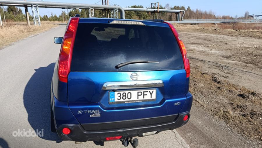 Zils Nissan X-Trail 2009 Tallina, ar dzinēja tilpumu 2.00 L un nobraukumu 235 tūkst. km par 4000 €, foto 6 vietnē AUTOMOTO.COM.LV