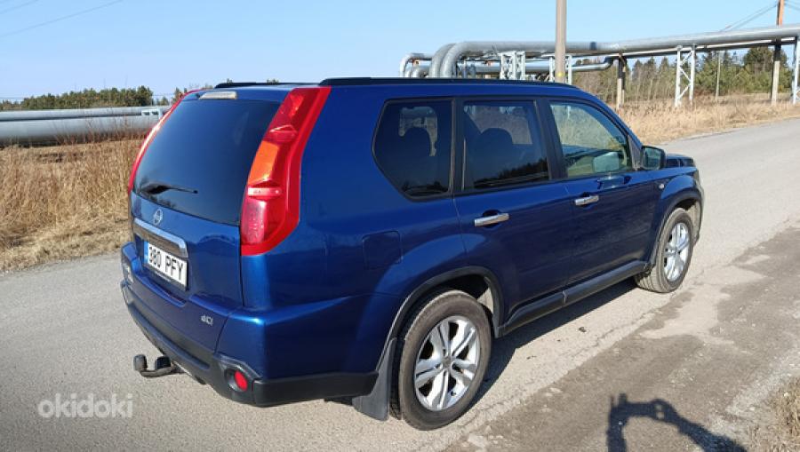 Zils Nissan X-Trail 2009 Tallina, ar dzinēja tilpumu 2.00 L un nobraukumu 235 tūkst. km par 4000 €, foto 7 vietnē AUTOMOTO.COM.LV