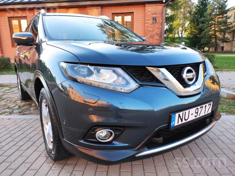 Zils Nissan X-Trail 2017 Daugavpils, ar dzinēja tilpumu 1.60 L un nobraukumu 265 tūkst. km par 9590 €, foto 1 vietnē AUTOMOTO.COM.LV