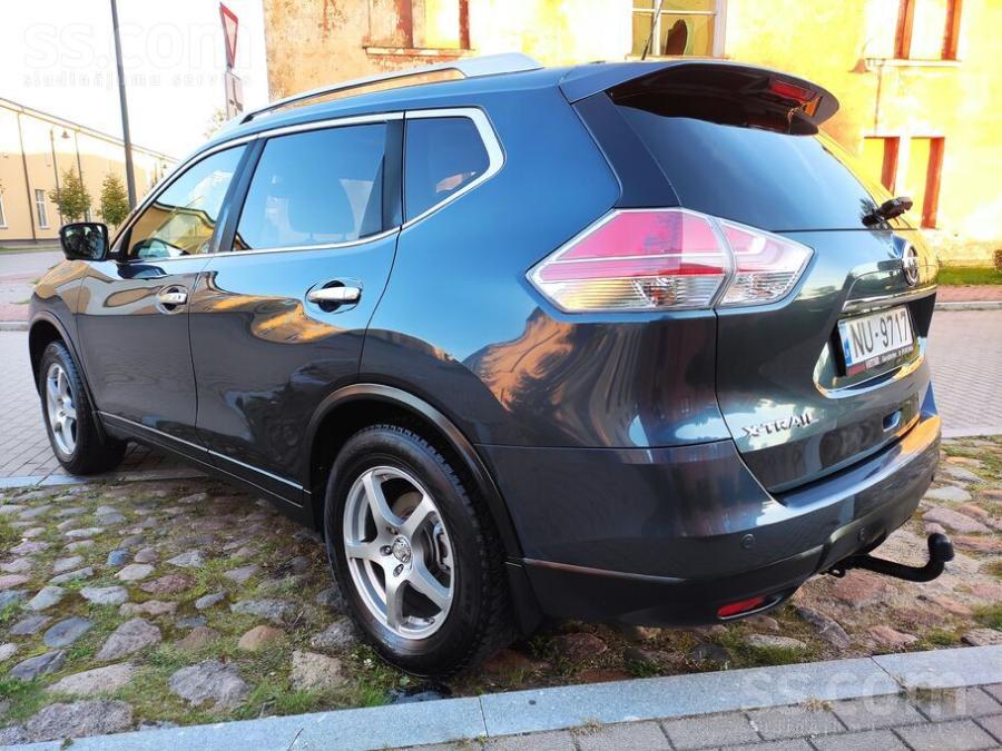 Zils Nissan X-Trail 2017 Daugavpils, ar dzinēja tilpumu 1.60 L un nobraukumu 265 tūkst. km par 9590 €, foto 11 vietnē AUTOMOTO.COM.LV