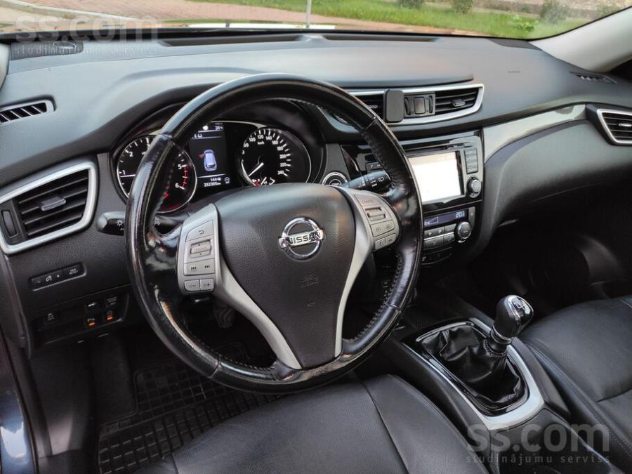 Zils Nissan X-Trail 2017 Daugavpils, ar dzinēja tilpumu 1.60 L un nobraukumu 265 tūkst. km par 9590 €, foto 14 vietnē AUTOMOTO.COM.LV