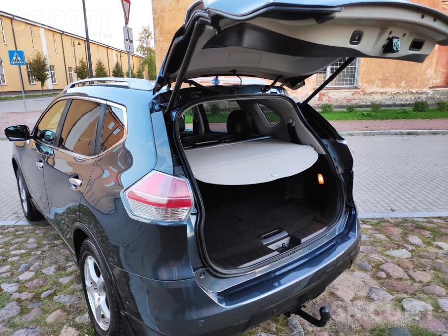 Zils Nissan X-Trail 2017 Daugavpils, ar dzinēja tilpumu 1.60 L un nobraukumu 265 tūkst. km par 9590 €, foto 22 vietnē AUTOMOTO.COM.LV