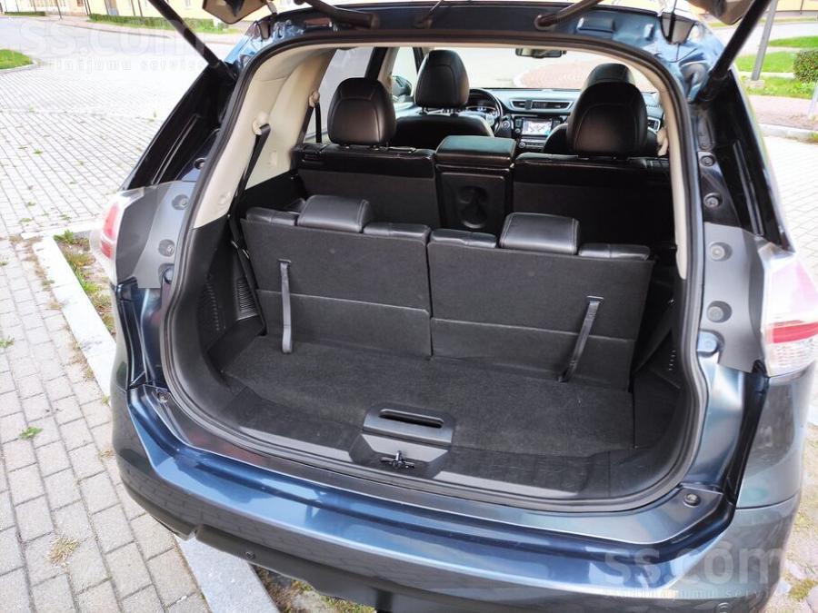 Zils Nissan X-Trail 2017 Daugavpils, ar dzinēja tilpumu 1.60 L un nobraukumu 265 tūkst. km par 9590 €, foto 23 vietnē AUTOMOTO.COM.LV