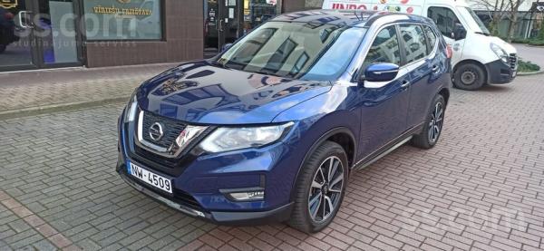 Blue Nissan X-Trail 2017 in Riga, with an engine capacity of 2.50 L and mileage of 56 thousand km for 14500 €, photo 4 on AUTOMOTO.COM.LV