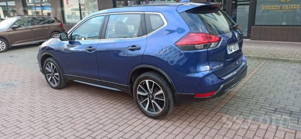 Blue Nissan X-Trail 2017 in Riga, with an engine capacity of 2.50 L and mileage of 56 thousand km for 14500 €, photo 6 on AUTOMOTO.COM.LV