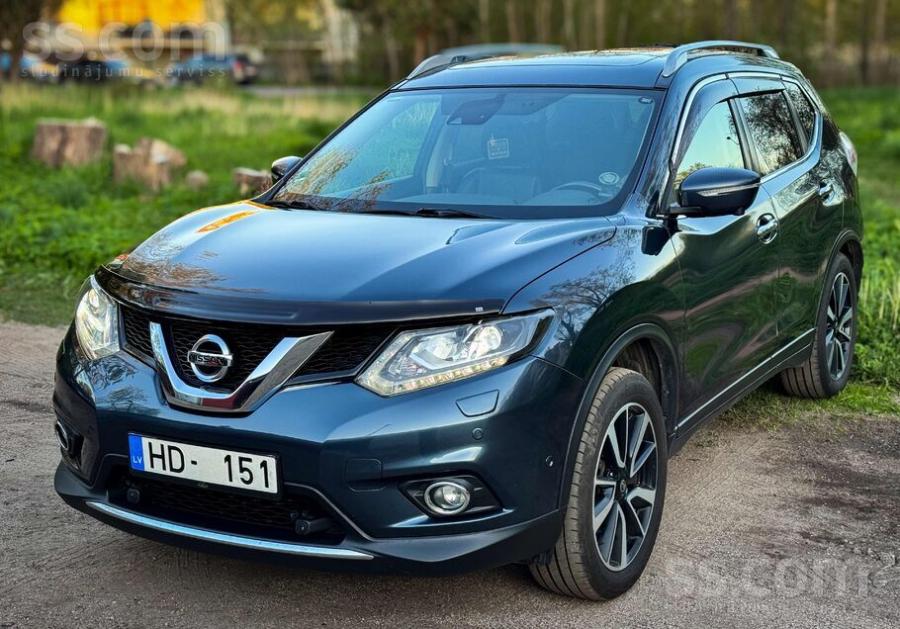 Zils Nissan X-Trail 2017 Jūrmala, ar dzinēja tilpumu 1.60 L un nobraukumu 302 tūkst. km par 8500 €, foto 3 vietnē AUTOMOTO.COM.LV