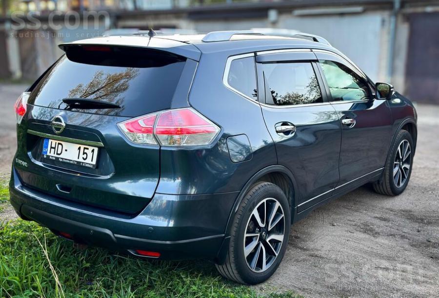 Zils Nissan X-Trail 2017 Jūrmala, ar dzinēja tilpumu 1.60 L un nobraukumu 302 tūkst. km par 8500 €, foto 5 vietnē AUTOMOTO.COM.LV