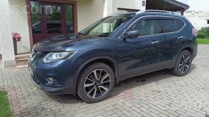Blue Nissan X-Trail 2017 in Riga, with an engine capacity of 2.00 L and mileage of 180 thousand km for 14500 €, photo  on AUTOMOTO.COM.LV