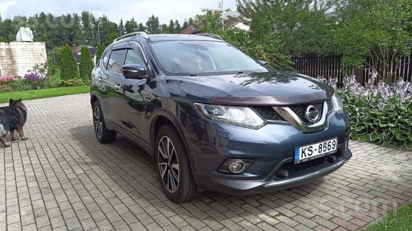 Zils Nissan X-Trail 2017 Rīga, ar dzinēja tilpumu 2.00 L un nobraukumu 180 tūkst. km par 14500 €, foto 2 vietnē AUTOMOTO.COM.LV