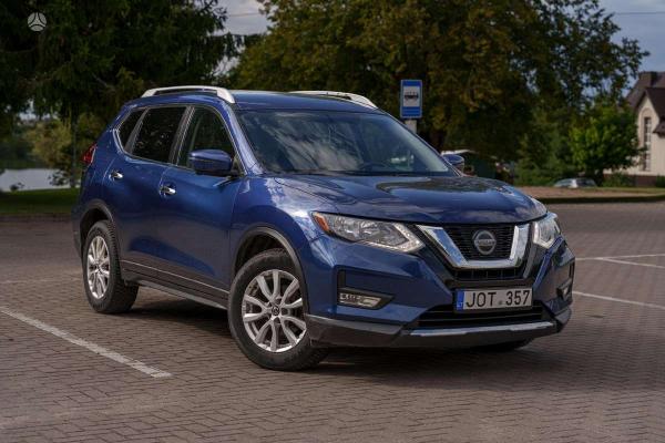 Zils Nissan X-Trail 2018 Trakai, ar dzinēja tilpumu 2.49 L un nobraukumu 94 tūkst. km par 12000 €, foto 1 vietnē AUTOMOTO.COM.LV