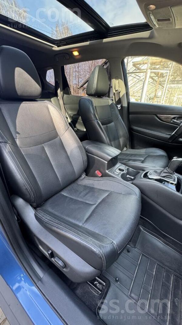 Zils Nissan X-Trail 2018 Rīga, ar dzinēja tilpumu 1.60 L un nobraukumu 120 tūkst. km par 13990 €, foto 8 vietnē AUTOMOTO.COM.LV