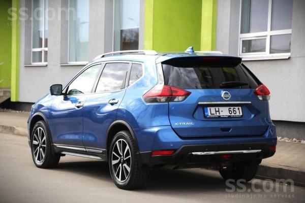 Blue Nissan X-Trail 2018 in Riga, with an engine capacity of 2.00 L and mileage of 160 thousand km for 15495 €, photo 5 on AUTOMOTO.COM.LV