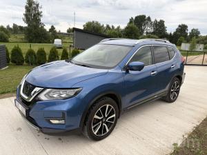 Zils Nissan X-Trail 2018 Valmiera, ar dzinēja tilpumu 2.00 L un nobraukumu 184 tūkst. km par 14000 €, foto  vietnē AUTOMOTO.COM.LV