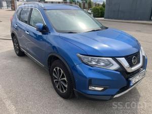 Zils Nissan X-Trail 2018 Rīga, ar dzinēja tilpumu 1.60 L un nobraukumu 284 tūkst. km par 4900 €, foto  vietnē AUTOMOTO.COM.LV