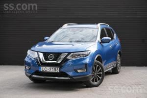 Blue Nissan X-Trail 2018 in Riga, with an engine capacity of 1.60 L and mileage of 284 thousand km for 11890 €, photo  on AUTOMOTO.COM.LV