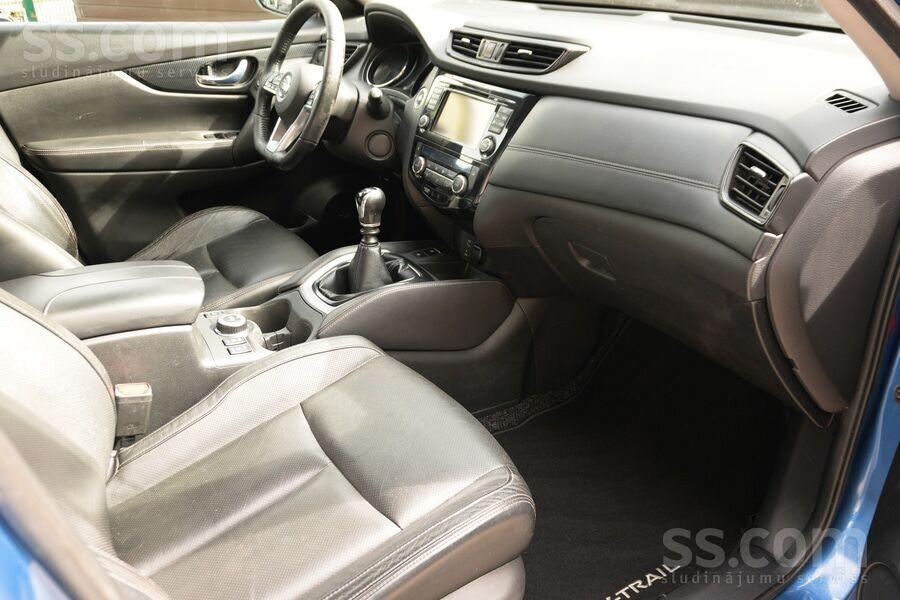 Zils Nissan X-Trail 2018 Rīga, ar dzinēja tilpumu 1.60 L un nobraukumu 284 tūkst. km par 11890 €, foto 14 vietnē AUTOMOTO.COM.LV