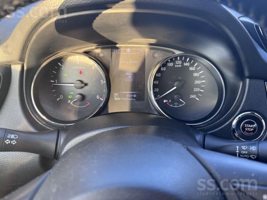 Blue Nissan X-Trail 2019 in Jelgava, with an engine capacity of 2.00 L and mileage of 150 thousand km for 14500 €, photo 11 on AUTOMOTO.COM.LV
